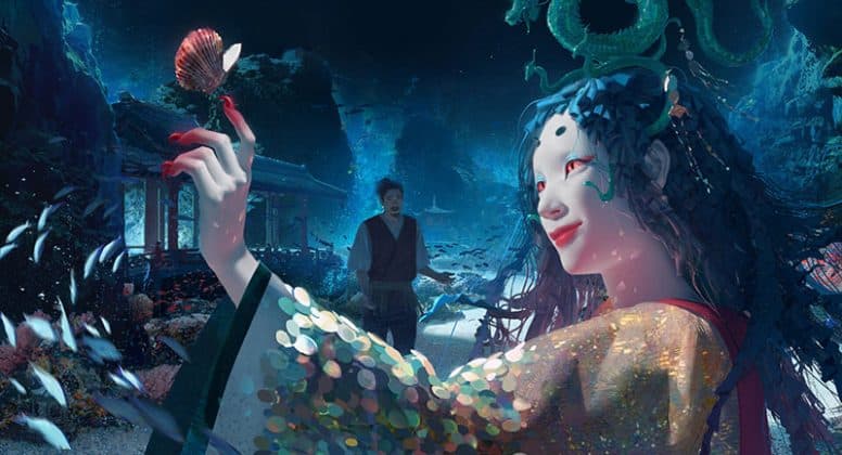 Le dragon Ryujin : le dieu de la mer de la mythologie japonaise ...